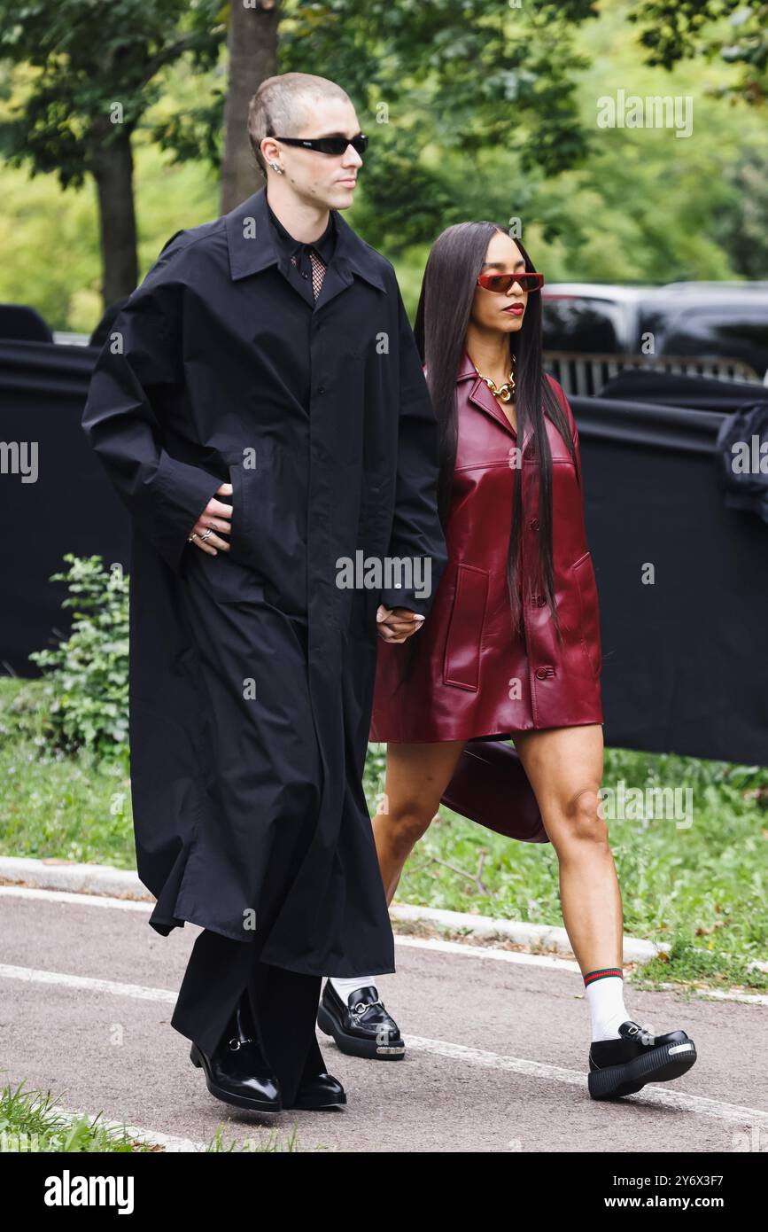 Milan, Milan Women's Fashion Week: Spring/Summer 2025 - Arrivals at the ...