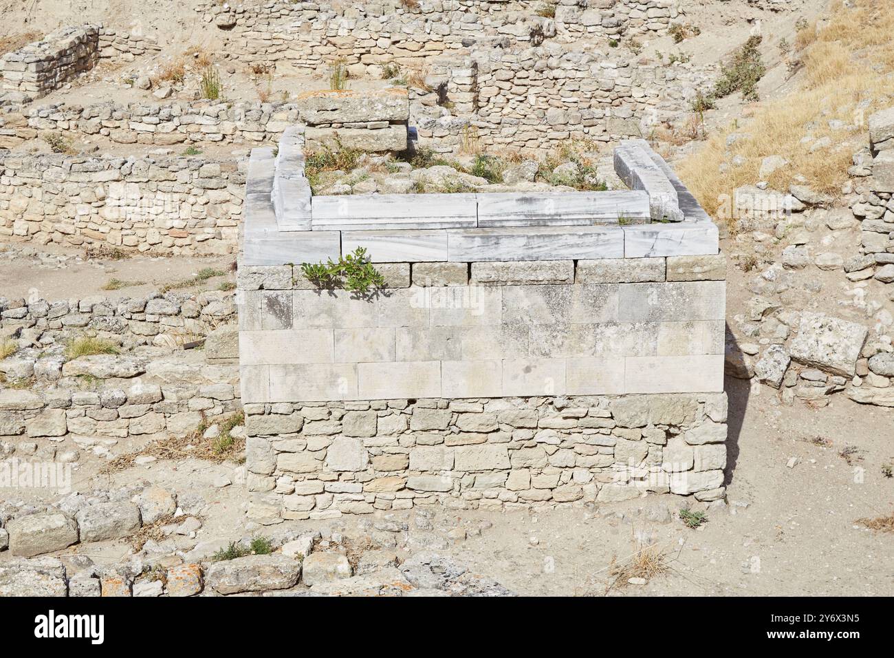 Visiting Troy today, one can see remnants of buildings which date to ...