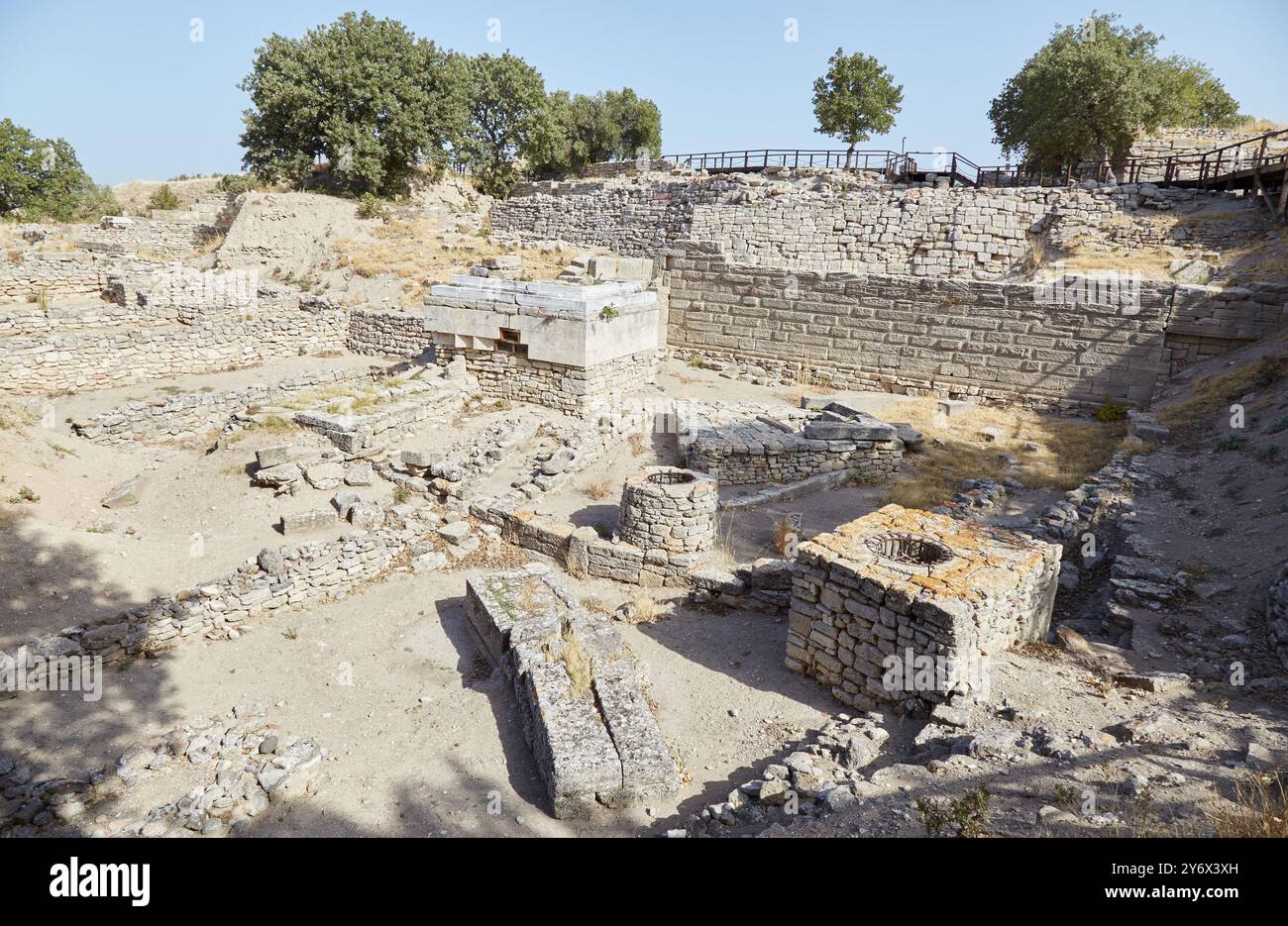 Visiting Troy today, one can see remnants of buildings which date to ...