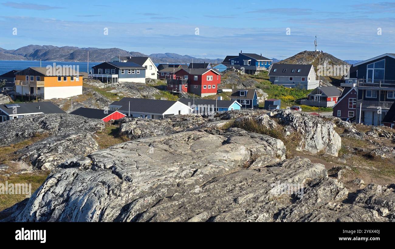 Hans Egede Statue, Nuuk Stock Photo - Alamy