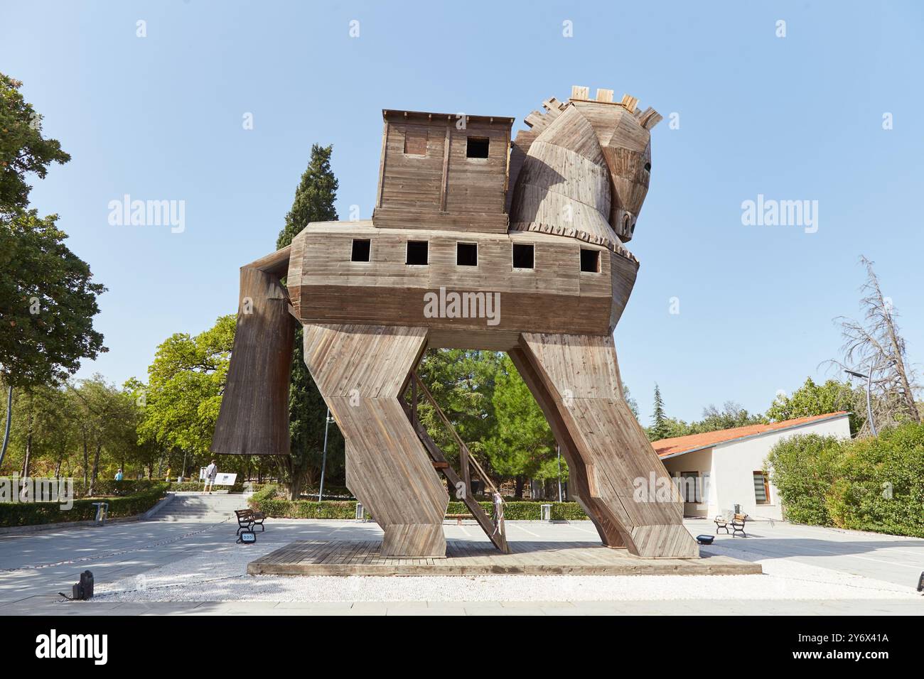 Visiting Troy today, one can see remnants of buildings which date to ...