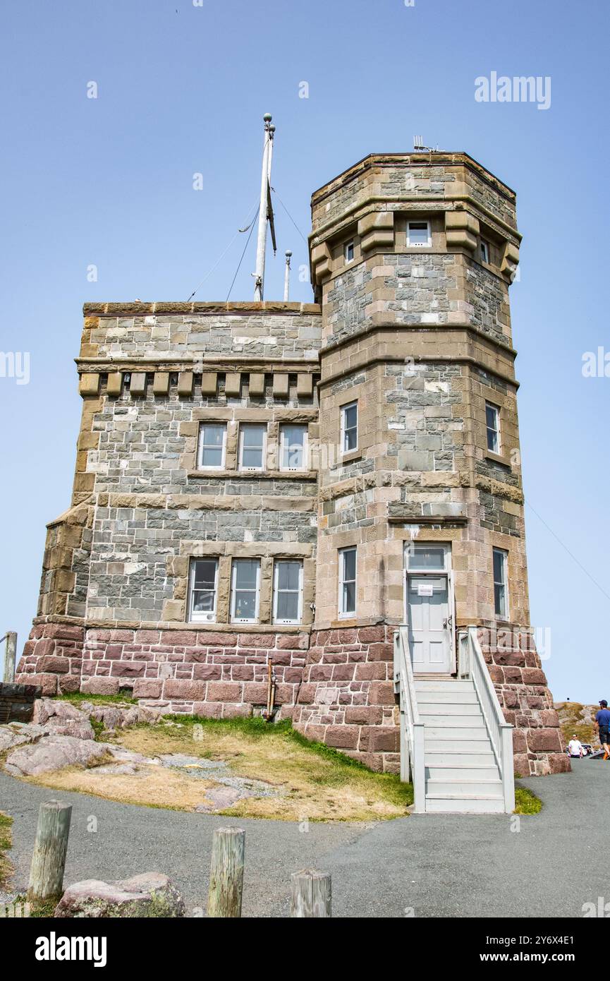Cabot Tower at Signal Hill National Historic Site in St. John's ...