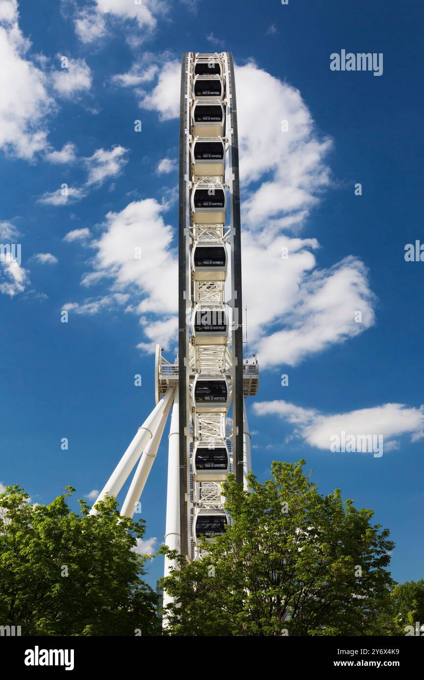 The Montreal Observation Ferris Wheel or La Grande Roue de Montreal ...