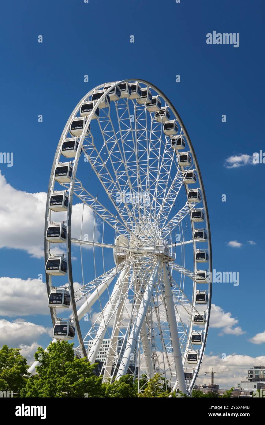 The Montreal Observation Ferris Wheel or La Grande Roue de Montreal ...