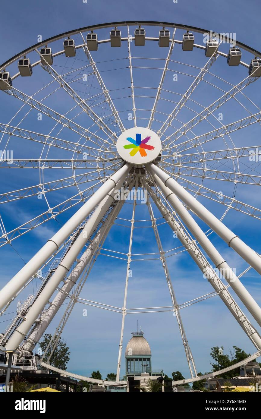 The Montreal Observation Ferris Wheel or La Grande Roue de Montreal ...