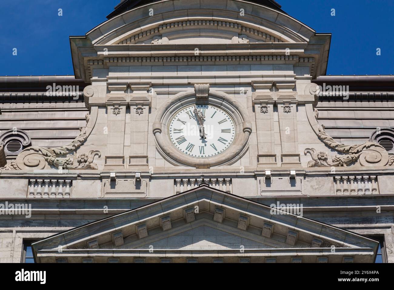 Roman numerals building hi-res stock photography and images - Alamy