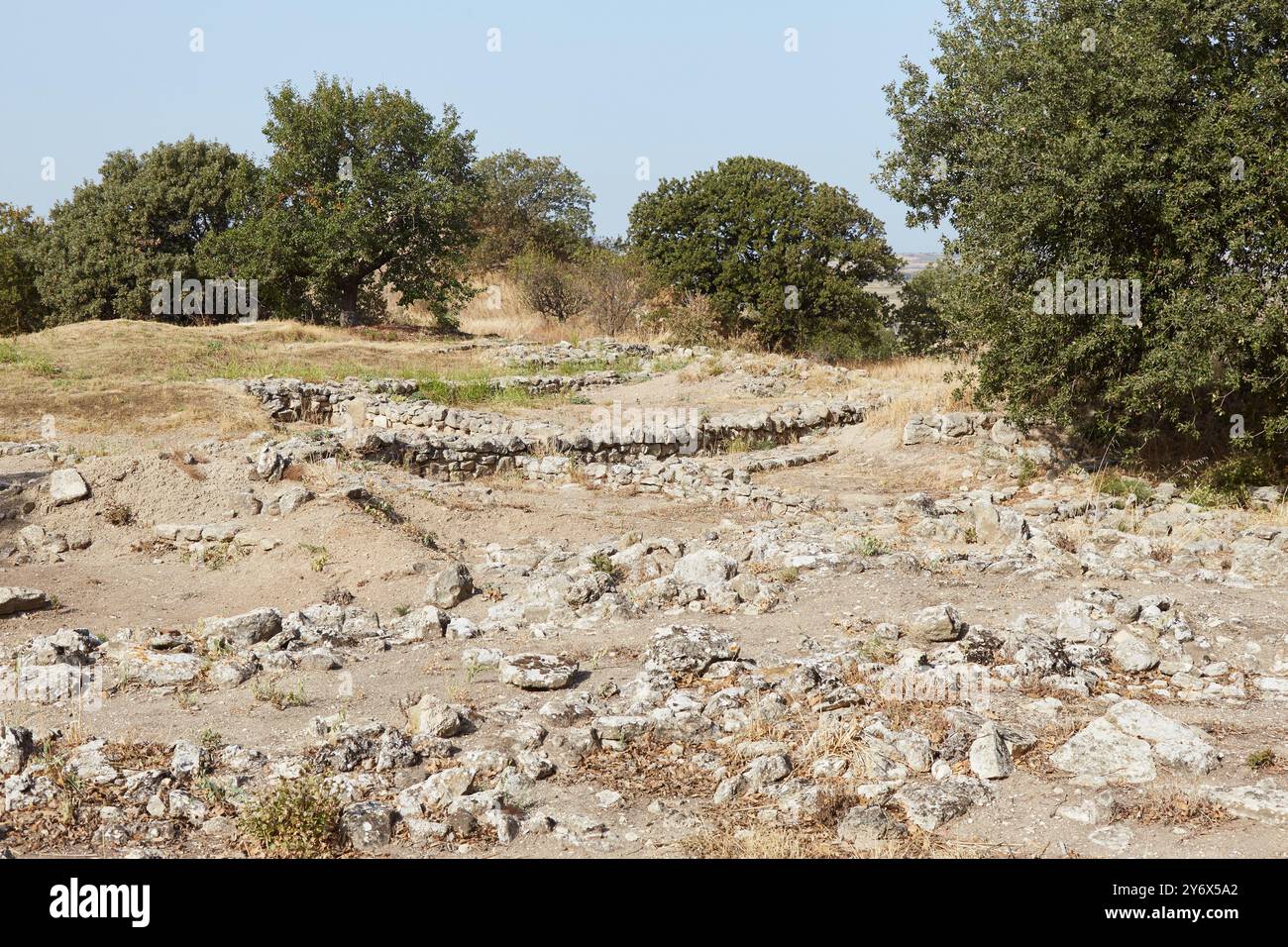 Visiting Troy today, one can see remnants of buildings which date to ...