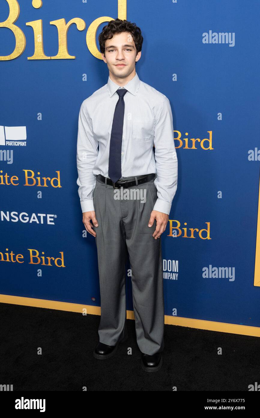 New York, NY, USA, 26 September, 2024: Bryce Gheisar attends special ...