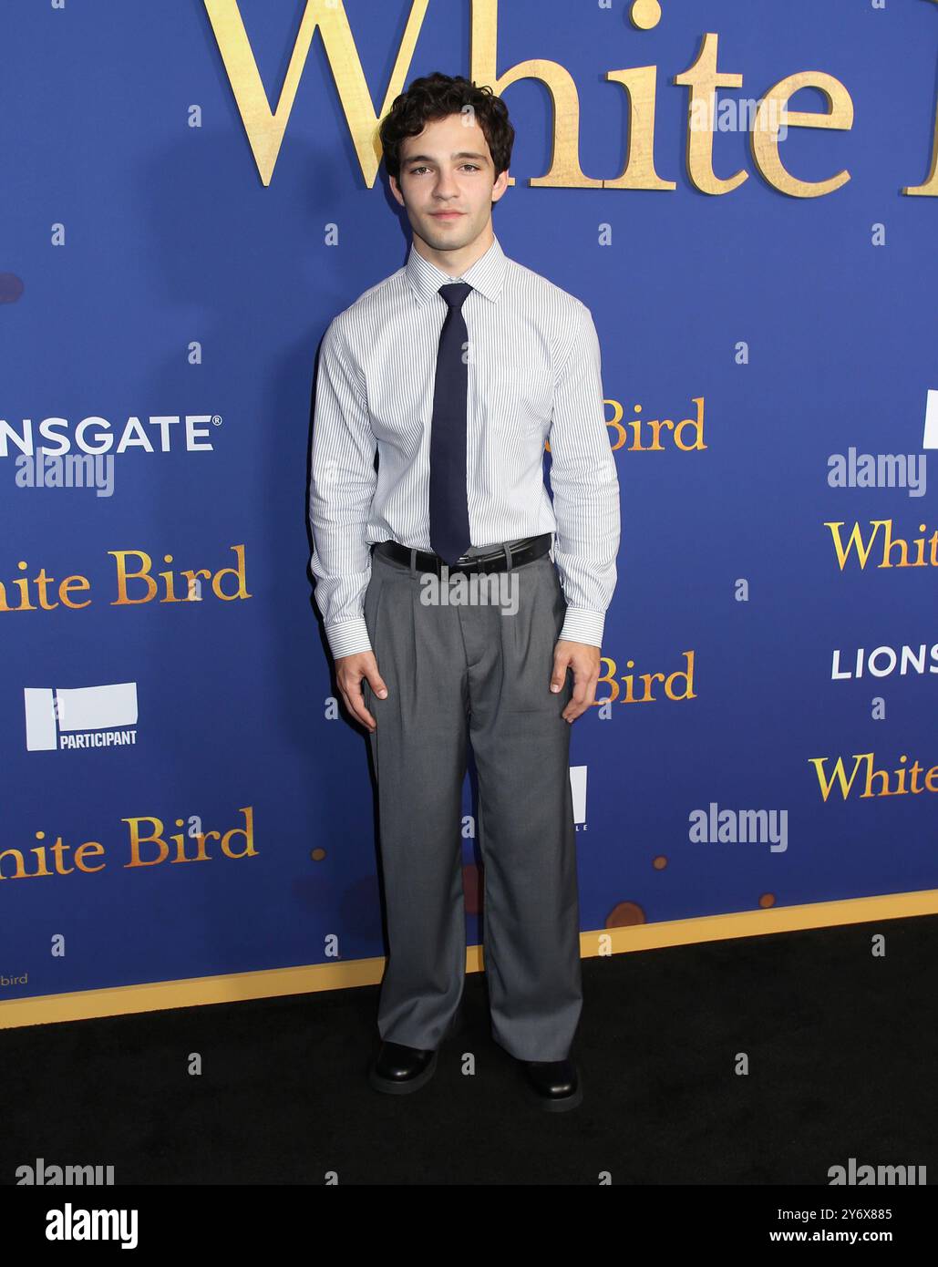 New York City, USA. 26th Sep, 2024. Bryce Gheisar attending the 'White ...