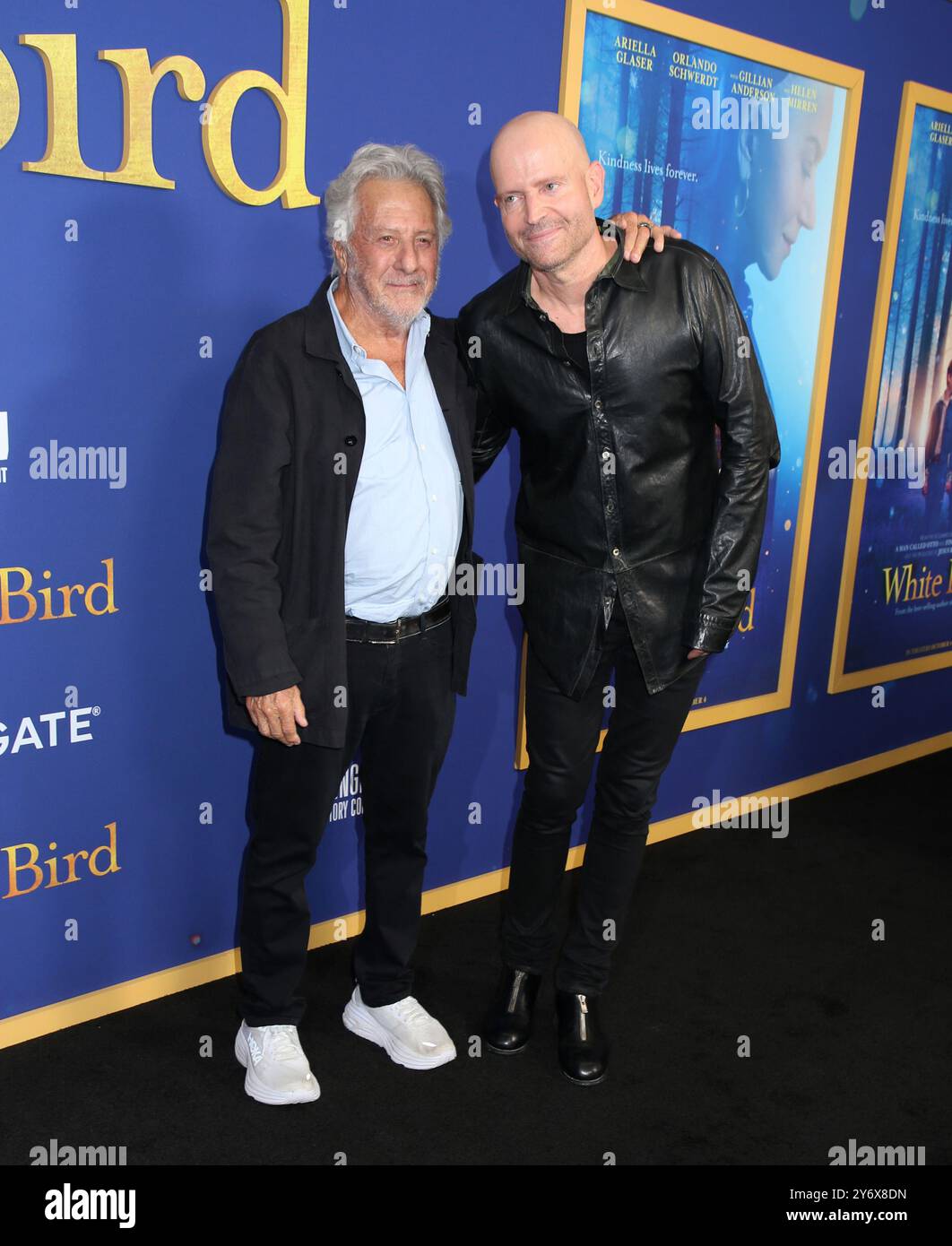 New York City, USA. 26th Sep, 2024. Dustin Hoffman and Marc Forster ...