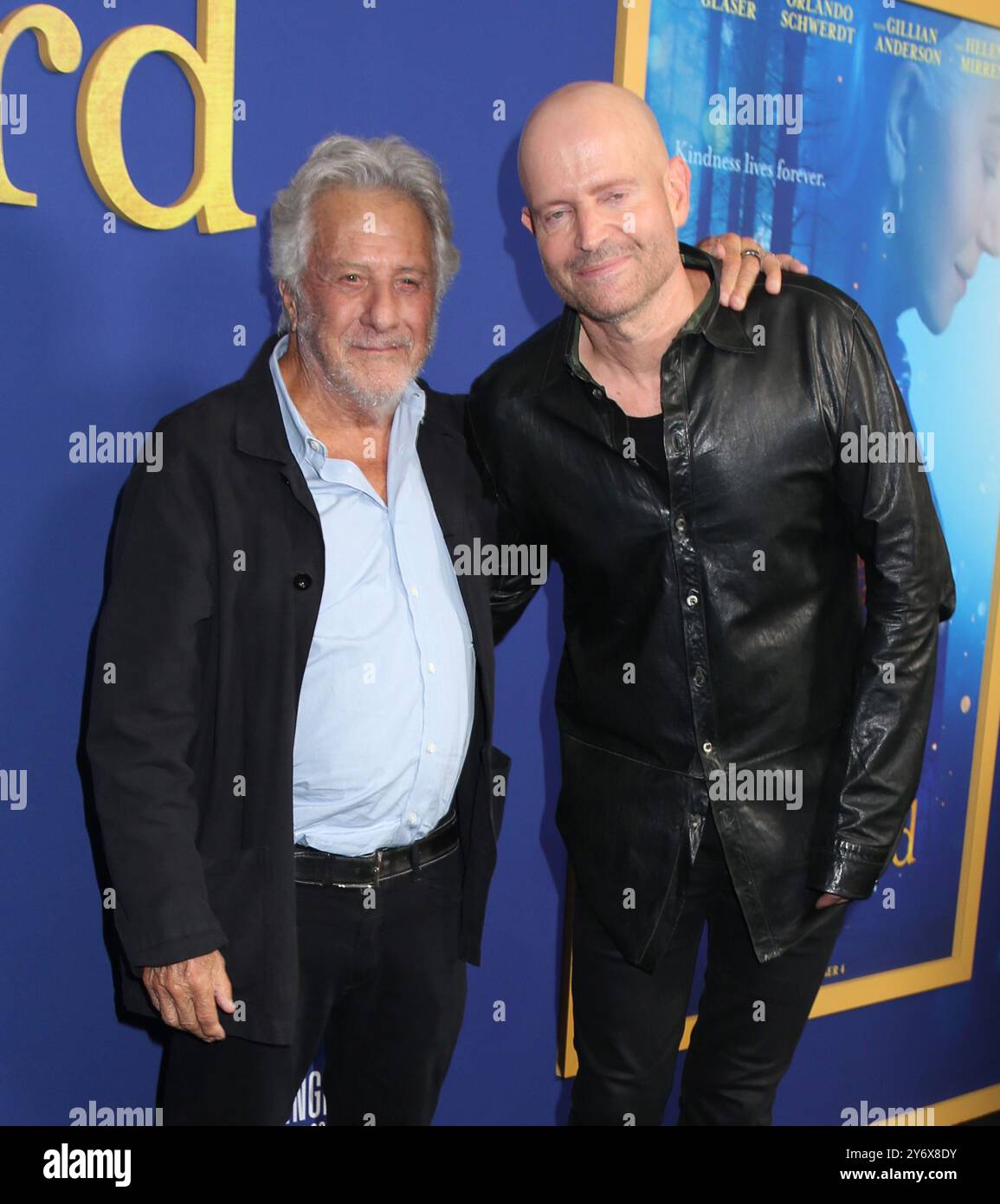 New York City, USA. 26th Sep, 2024. Dustin Hoffman and Marc Forster ...