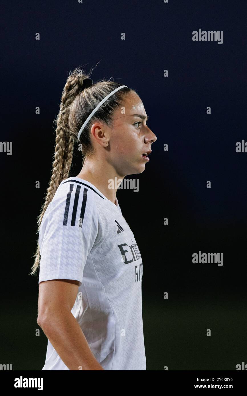 Madrid, Spain. 26th Sep, 2024. Athenea del Castillo of Real Madrid ...