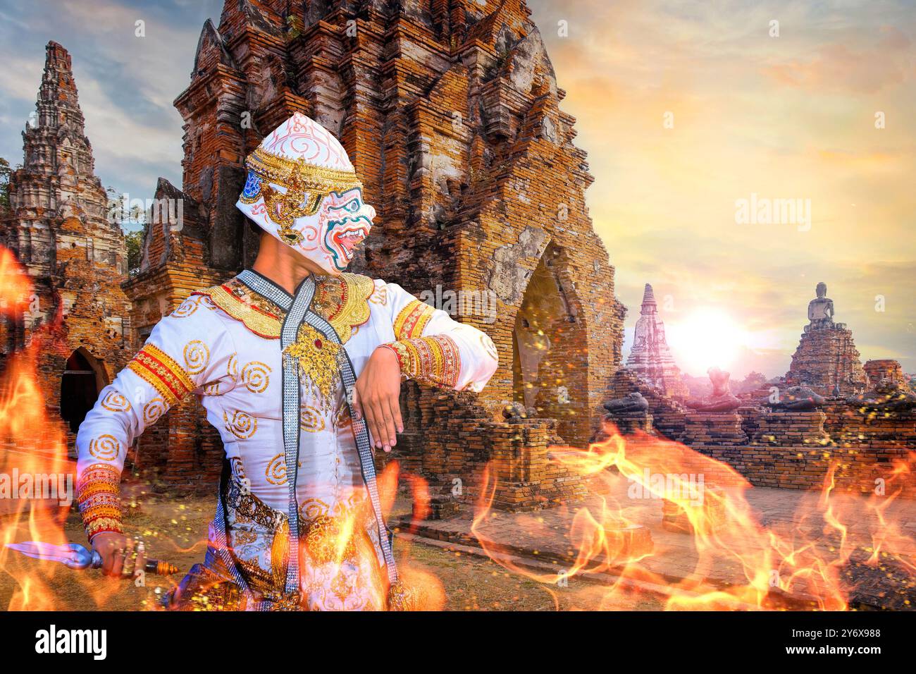 Khon Masked Dance Characters, a UNESCO Intangible Cultural Heritage ...