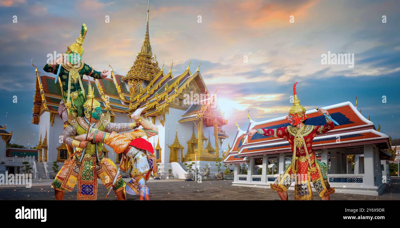Khon Masked Dance in Thailand, a UNESCO Intangible Cultural Heritage ...