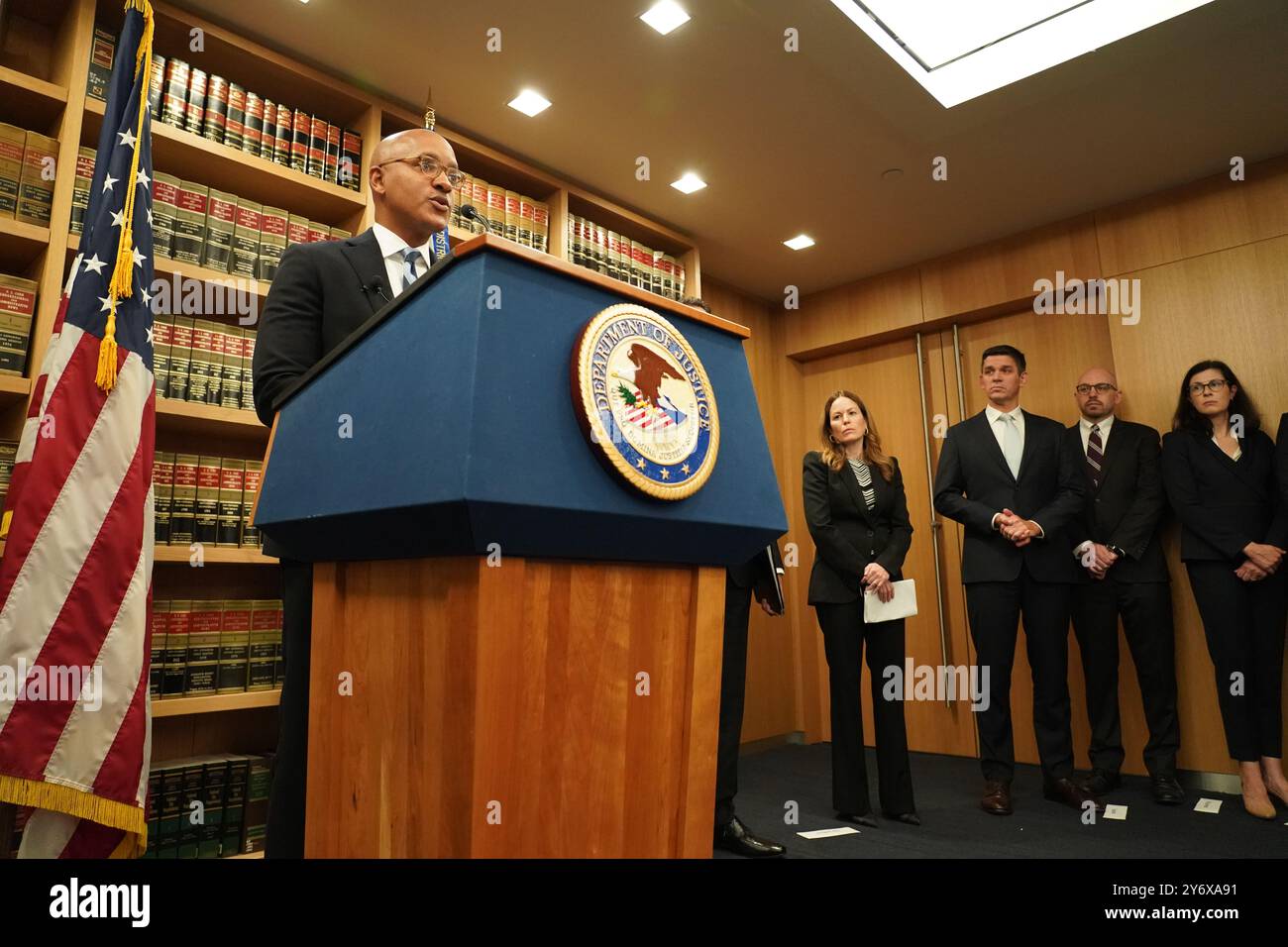 New York, United States. 25th Sep, 2024. Damien WIlliams US. Attorney ...