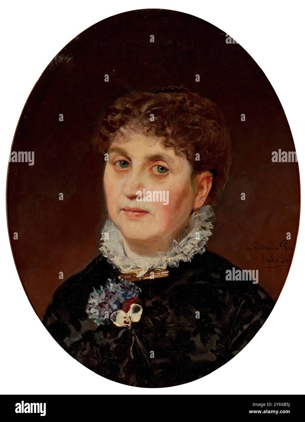 Emilio Sala Francés / 'Octavia Bouchet'. 1883. Oil on canvas. Museum ...