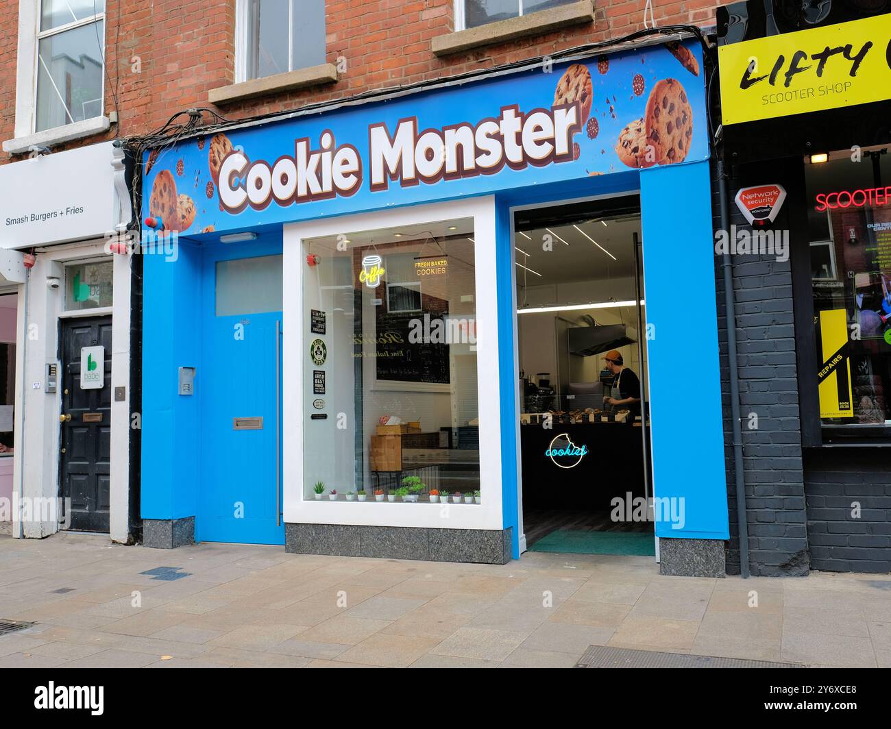 Exterior view of Cookie Monster, a dedicated cookie shop on Capel ...