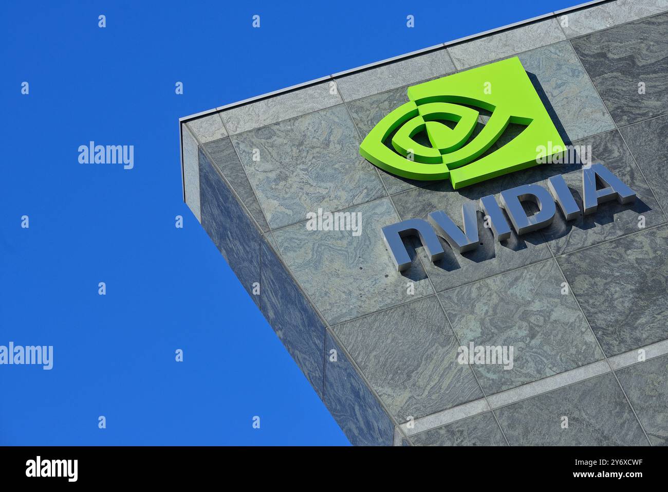 The original Nvidia Corporation headquarters in Silicon Valley, Santa ...