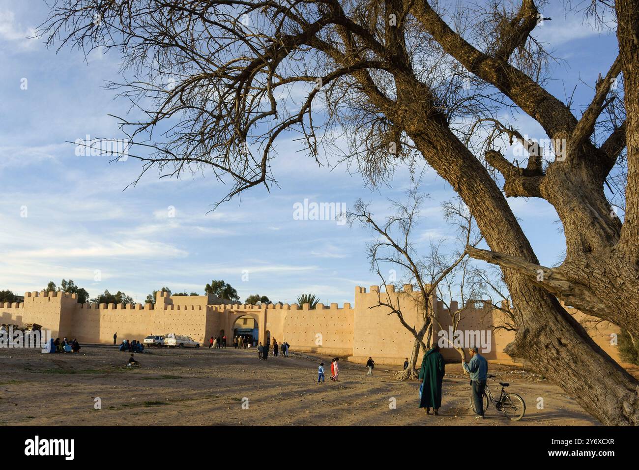 Taroudant, adobe walls. Sous Valley Anti Atlas Morocco Stock Photo - Alamy