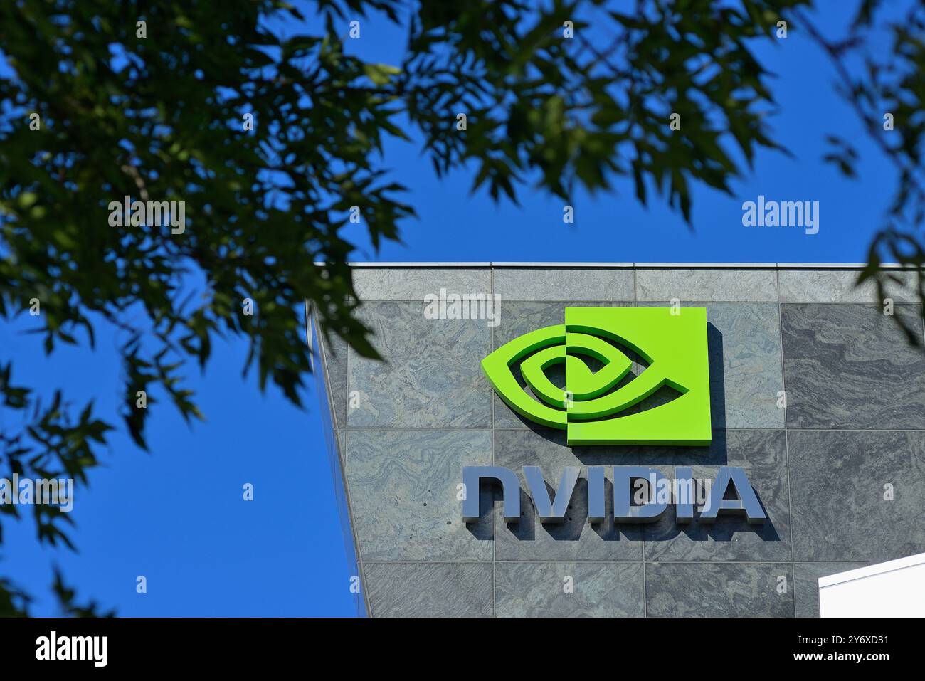 The original Nvidia Corporation headquarters in Silicon Valley, Santa ...