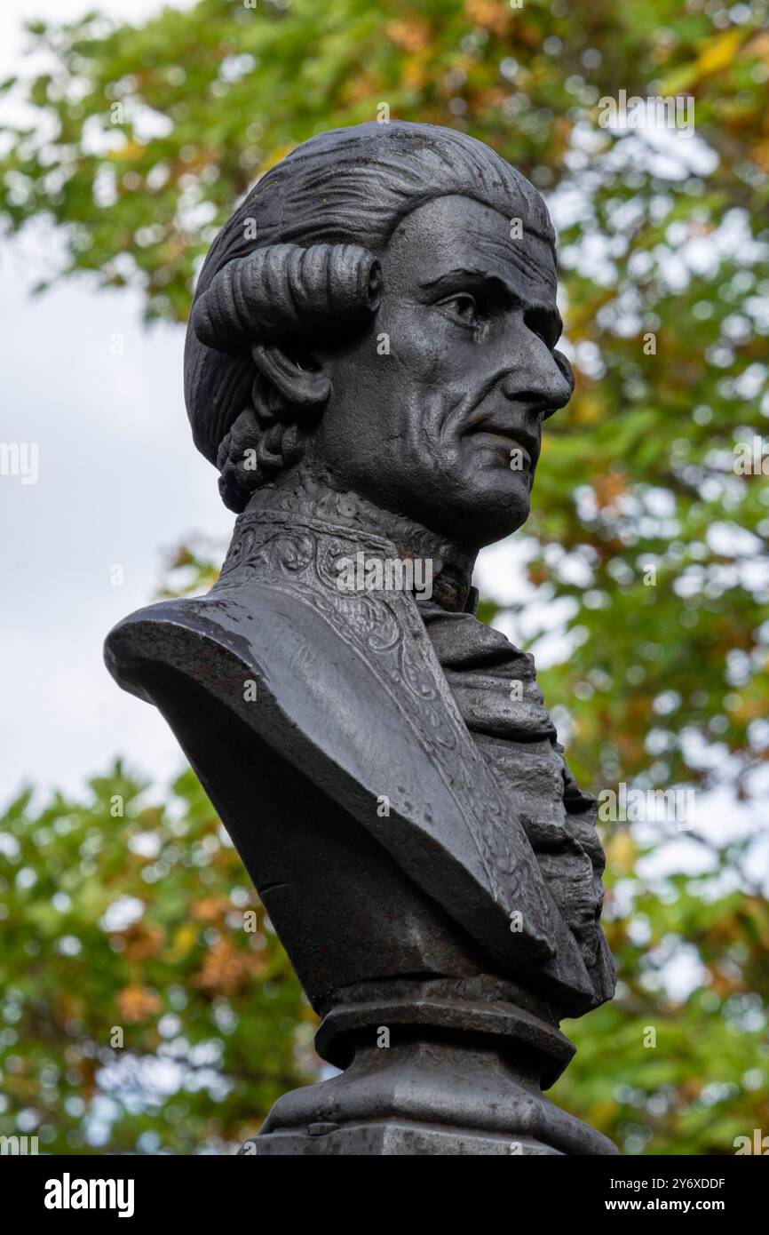 Monument to Félix María Samaniego. 19th century kiosk, Laguardia ...