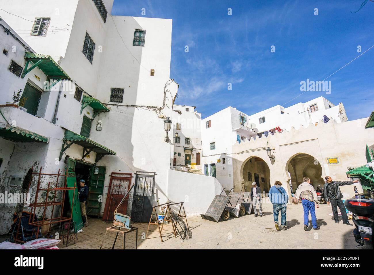 Bal el Mkabar, Medina of Tetouan , UNESCO World Heritage site, Morocco ...
