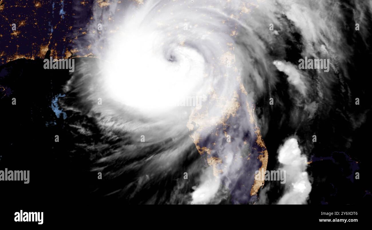 Hurricane Helene makes landfall as a category 4 storm on Thursday night ...