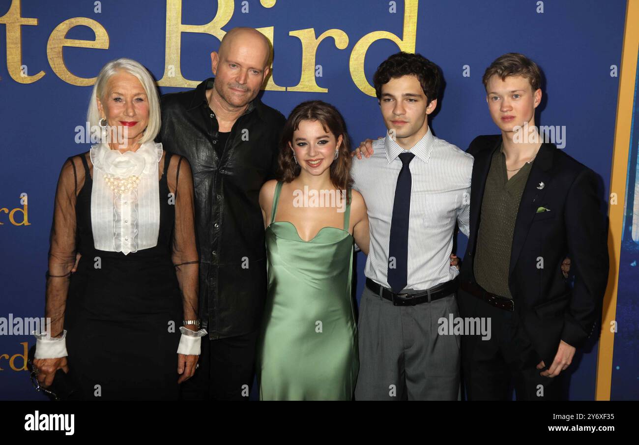 September 26, 2024, New York, New York, USA: Actor HELEN MIRREN ...
