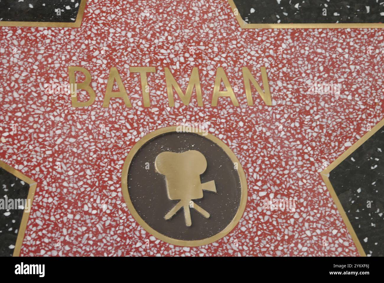 Los Angeles, California, USA 26th September 2024 Batman Hollywood Walk ...