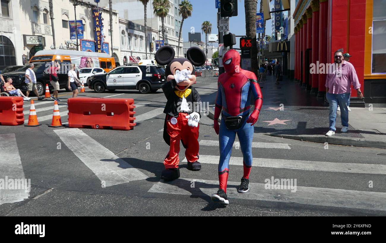 Los Angeles, California, USA 26th September 2024 Mickey Mouse and ...
