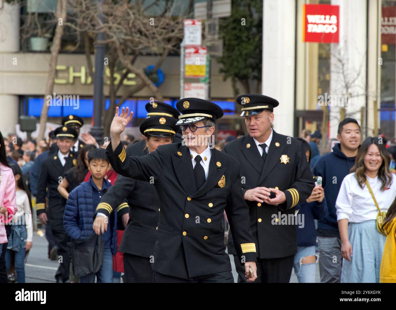 San Francisco, CA - Feb 24, 2024: Fire Chief Jeanine Nicholson ...