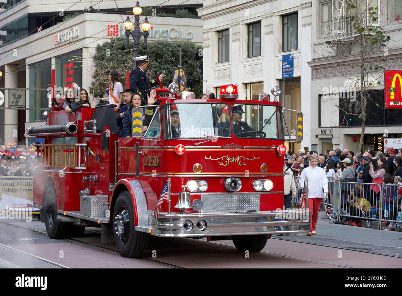 San Francisco, CA - Feb 24, 2024: Unidentified participants in the ...