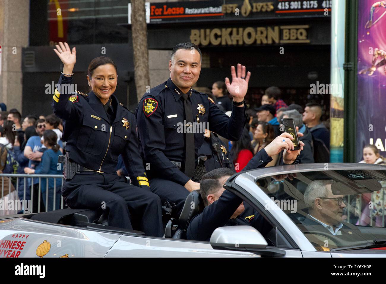 San Francisco, CA - Feb 24, 2024: San Mateo County Sheriff Christina ...