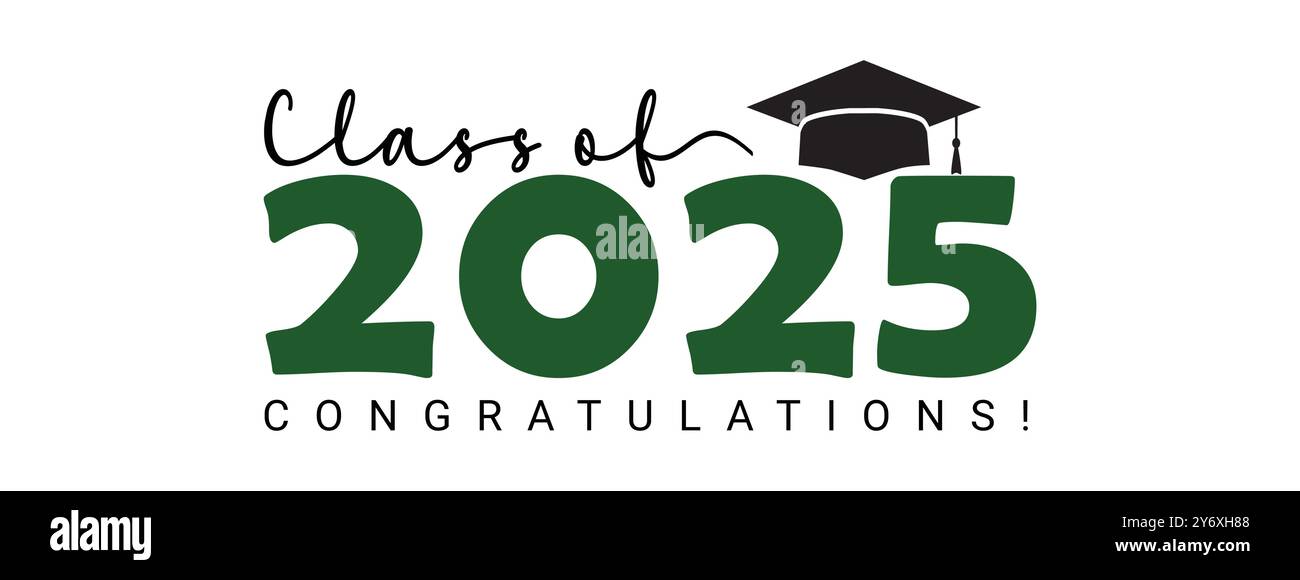 class of 2025 Graduation Quote typography vector sublimation.Senior ...