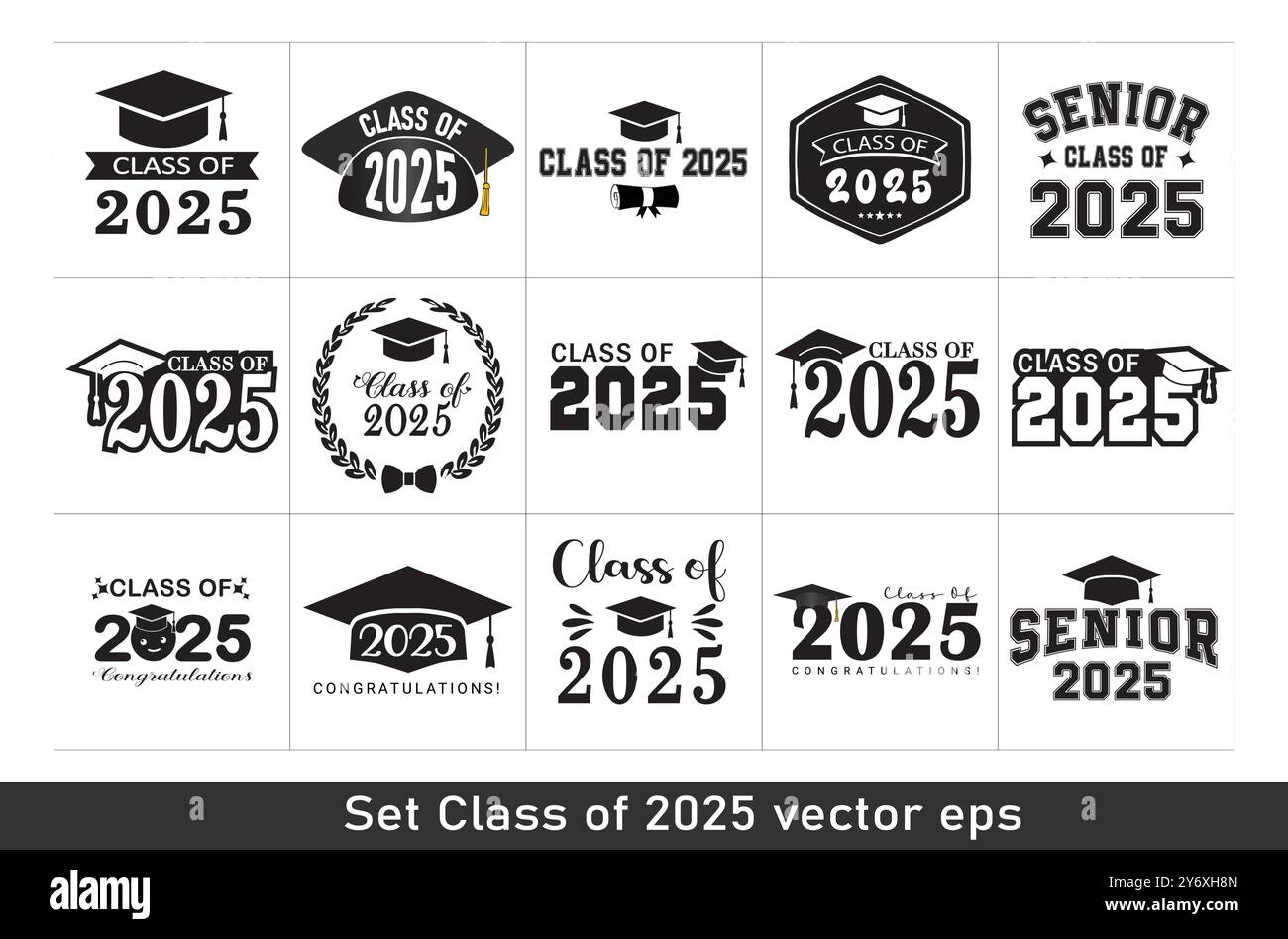 class of 2025 Graduation Quote typography vector sublimation.Senior ...