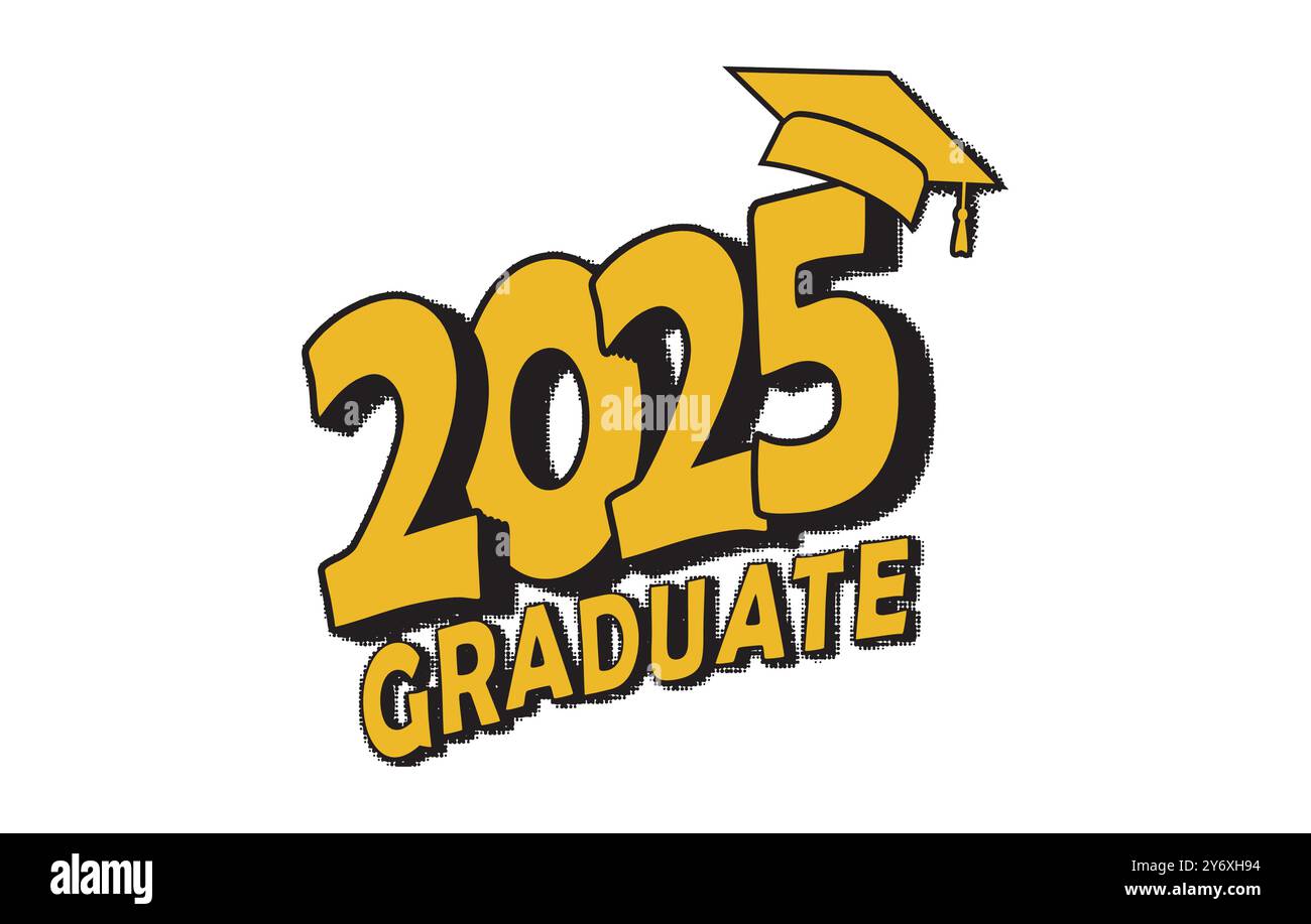 class of 2025 Graduation Quote typography vector sublimation.Senior ...
