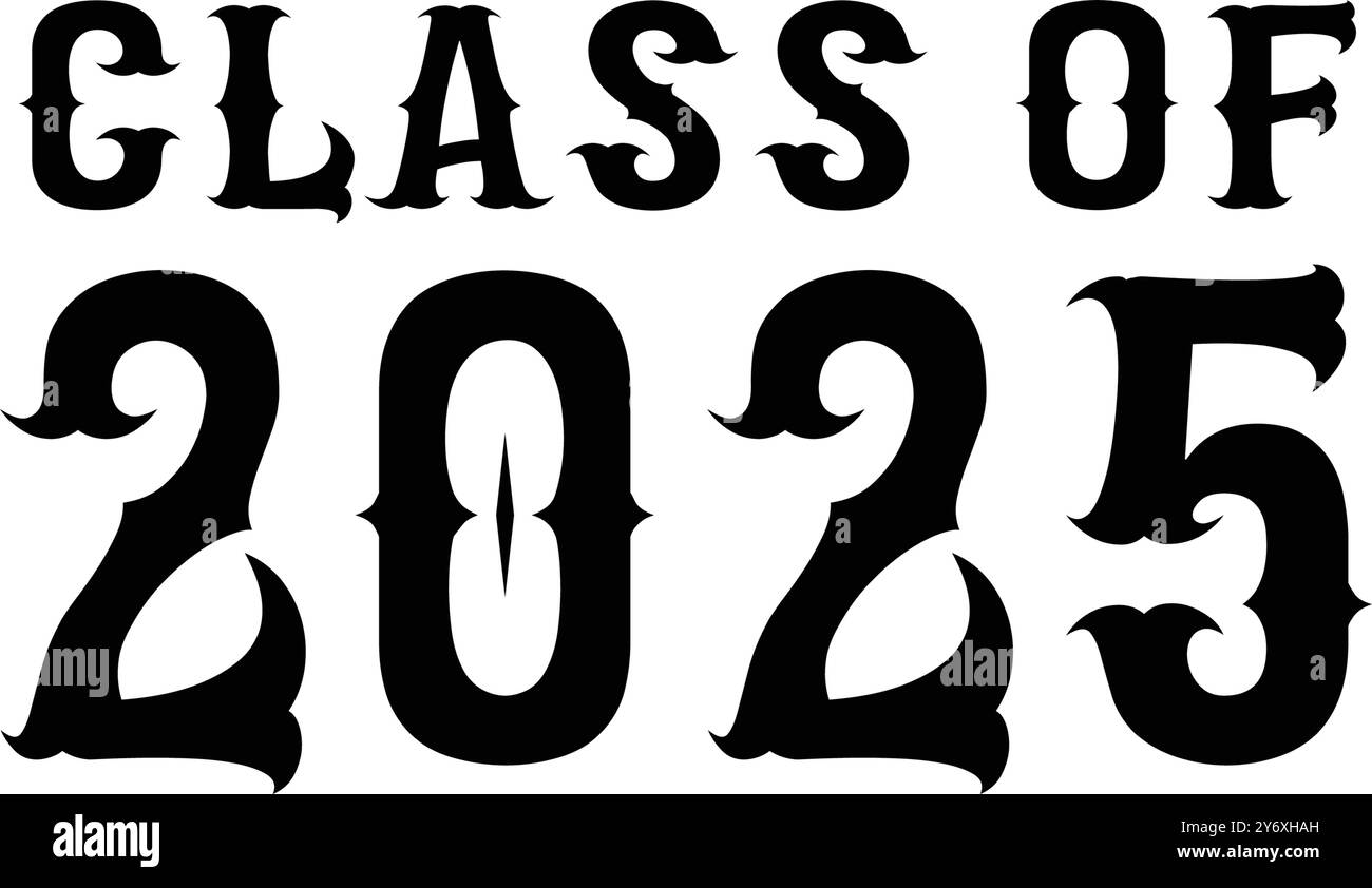 class of 2025 Graduation Quote typography vector sublimation.Senior ...