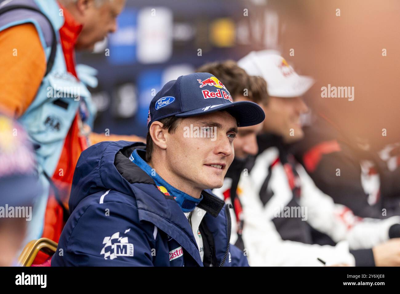 FOURMAUX Adrien, Ford Puma Rally1, portrait during the Rally Chile 2024, 11th round of the 2024 ...