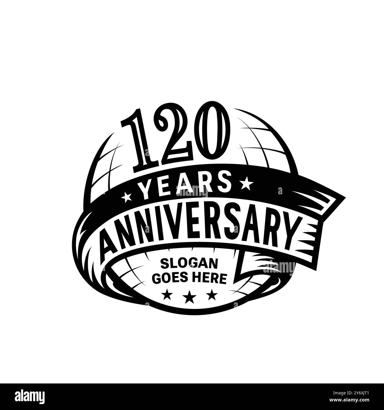 120th logo Black and White Stock Photos & Images - Alamy