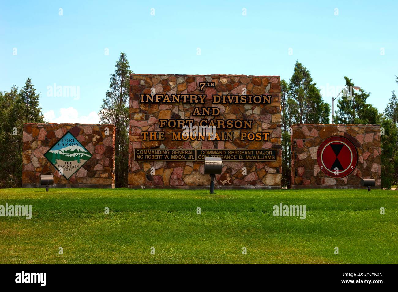 COLORADO SPRINGS, COLORADO, USA: Home of today's 7th Infantry Division ...