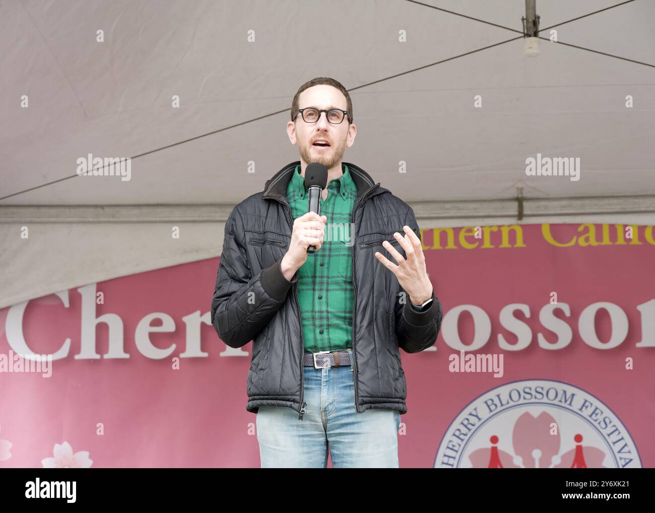 San Francisco, CA - April 13, 2024: Senator Scott Wiener speaking at ...