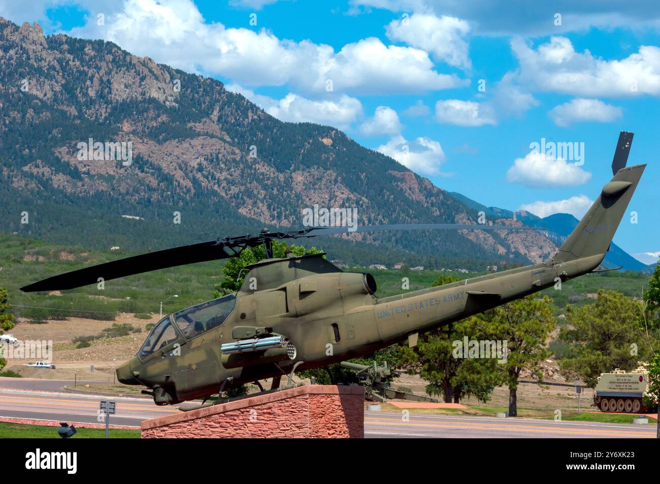 COLORADO SPRINGS, COLORADO, USA: The Bell AH-1F Cobra was the first ...