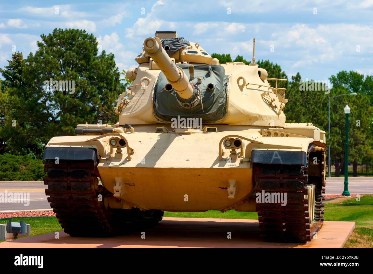 COLORADO SPRINGS, COLORADO, USA: Developed in the late 1950's, the M60 ...