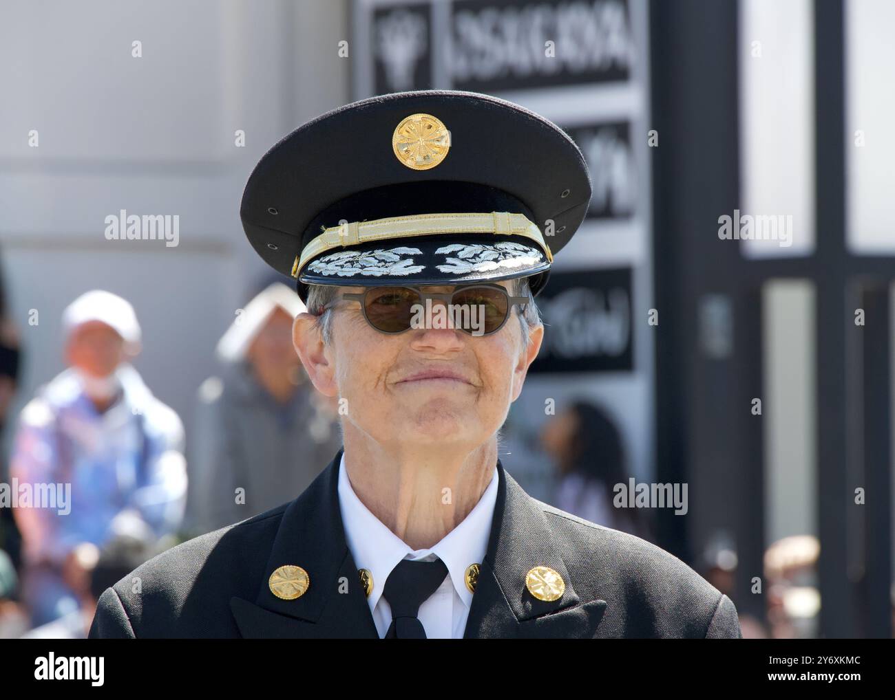 San Francisco, CA - April 21, 2024: Fire Chief Jeanine Nichols ...