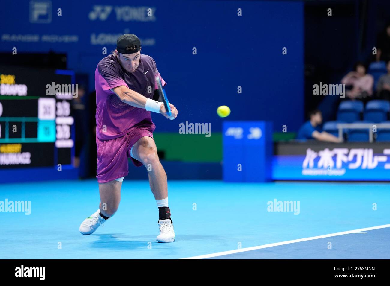 Tokyo, Japan. 27th Oct, 2024. Jack Draper (GBR) Tennis : Kinoshita ...