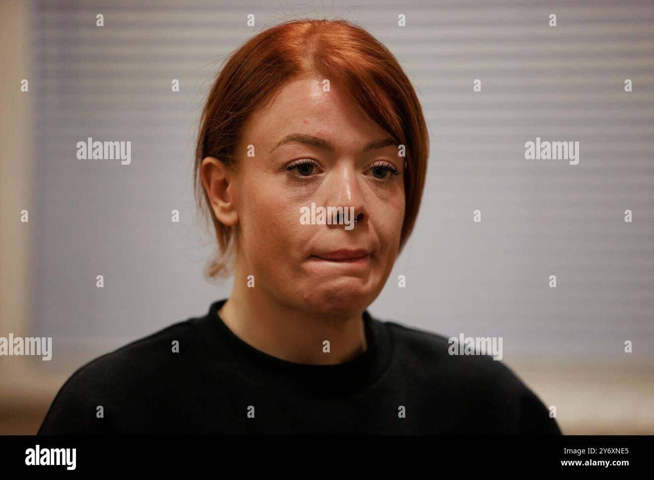 Chelsea Hamilton, 32, a survivor who has waived her right to anonymity ...