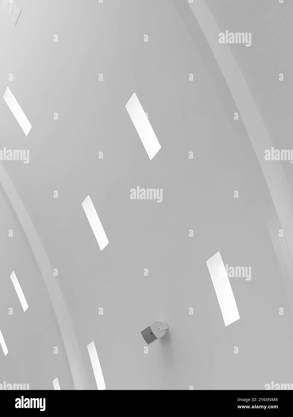 Airport terminal, architecture and design with construction, light and ...