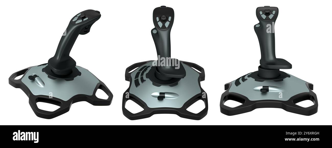 Joystick controllers for flight simulator offer incredibly immersive ...