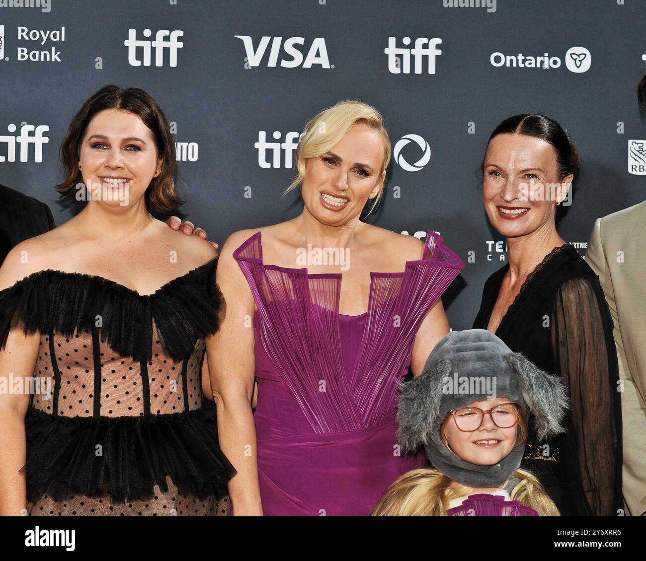 14 September 2024 - Toronto, Ontario, Canada - Natalie Abbott, Rebel Wilson, Scarlett Crabtree ...