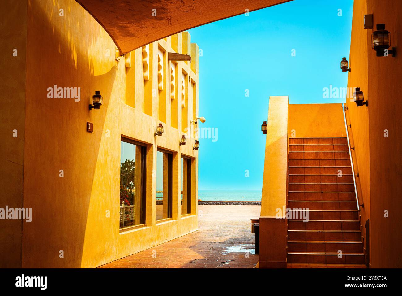 The Katara cultural village, Doha Qatar. High quality photo Stock Photo ...